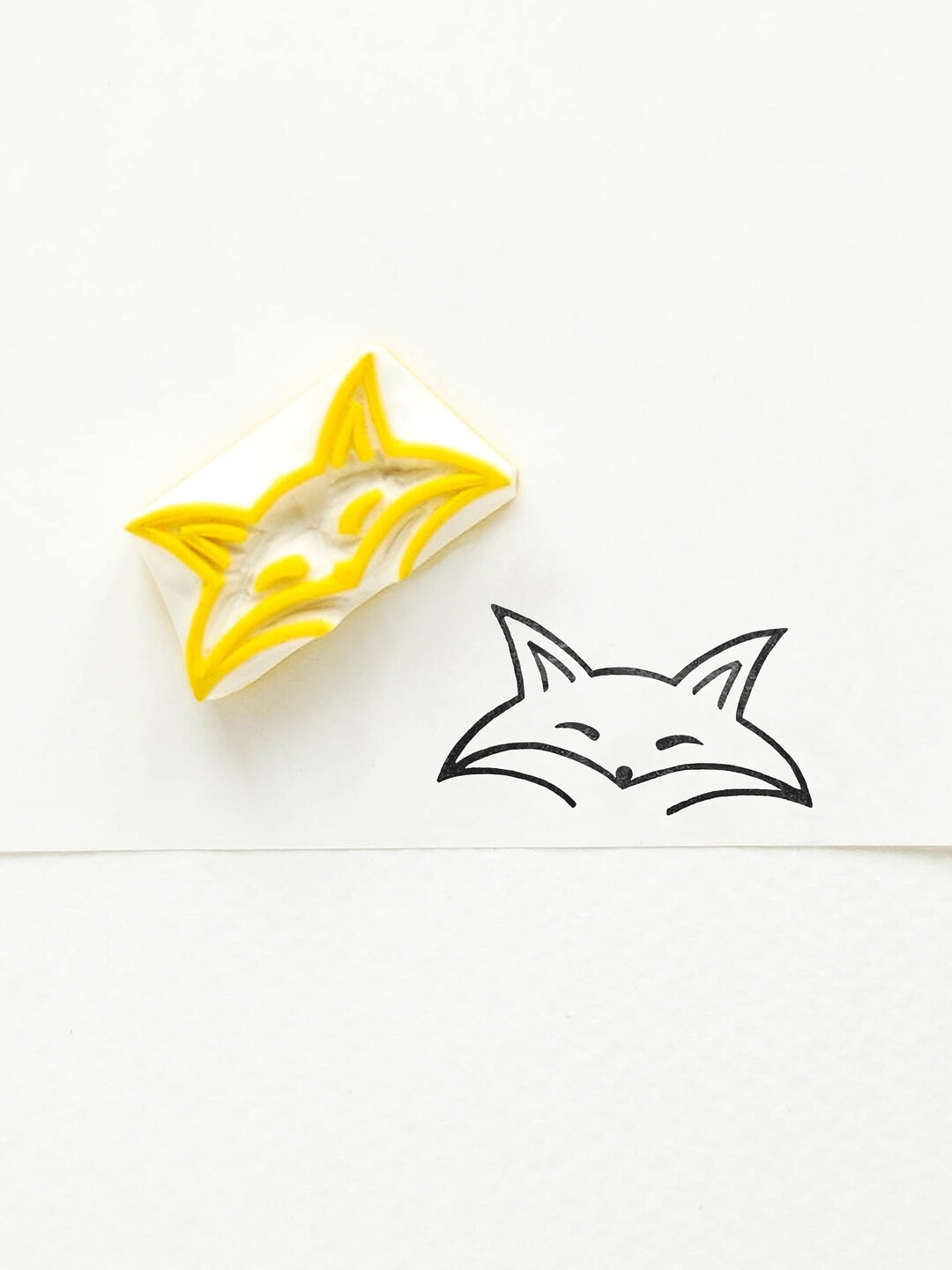 Fox Stamp, Stationery Stamp, Woodland Stamp, Cute Fox Gift, Best Friend ...