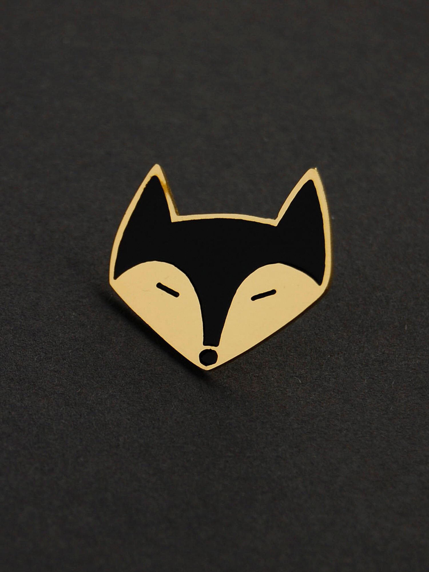 Fox enamel pin kawaii enamel pin fox brooch animal enamel | Etsy