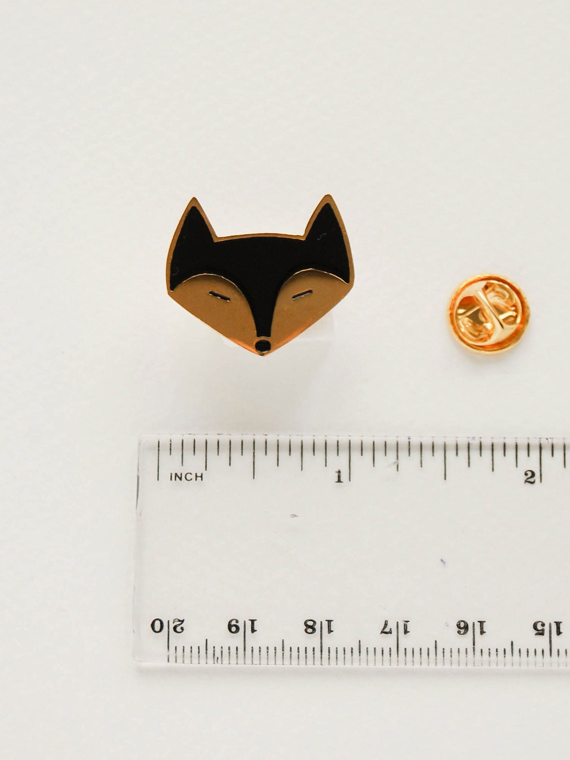 Fox Enamel Pin Kawaii Enamel Pin Fox Brooch Animal Enamel | Etsy