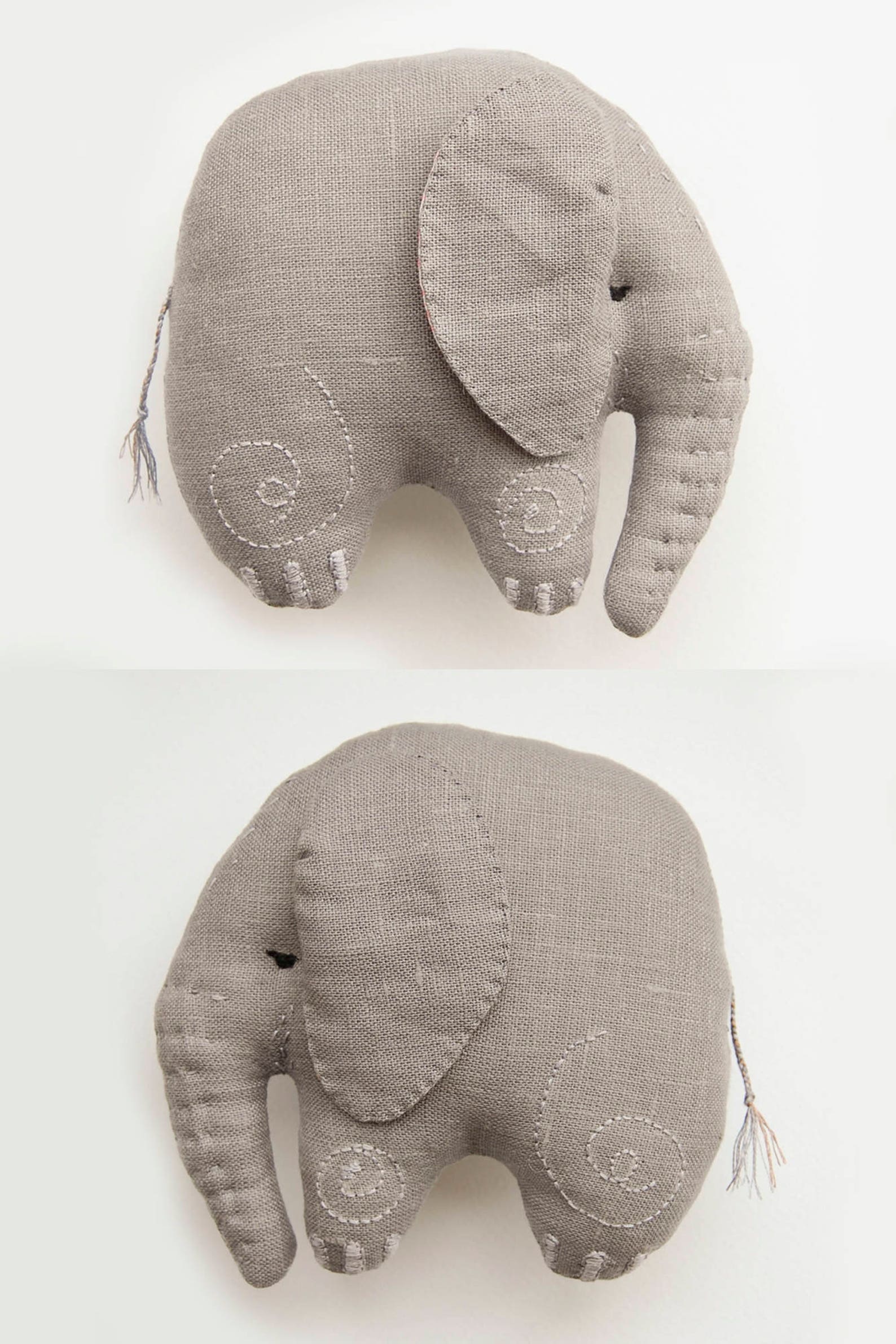 Stuffed elephant plush Baby elephant softie cute soft | Etsy