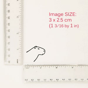 Capybara Stamp, Hand Carved Stamp, Capy Name Stamp, Capy Coworker Gift ...