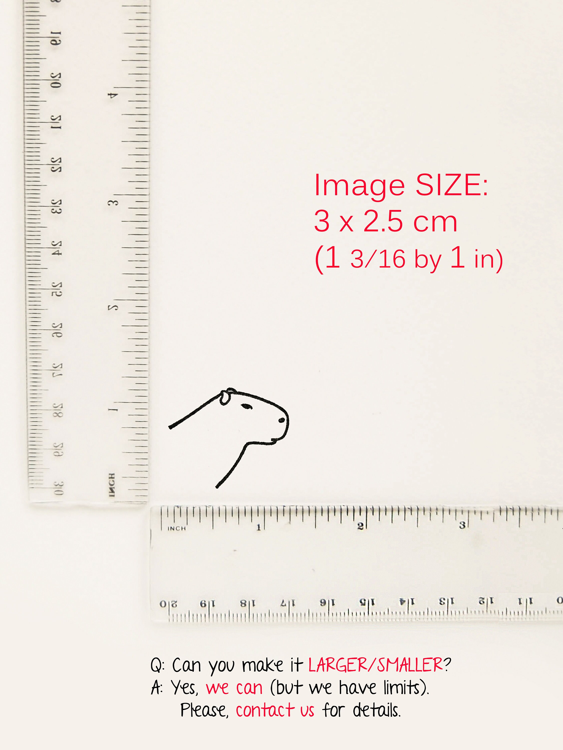 Capybara Stamp Hand Carved Stamp Capy Name Stamp Capy - Etsy UK