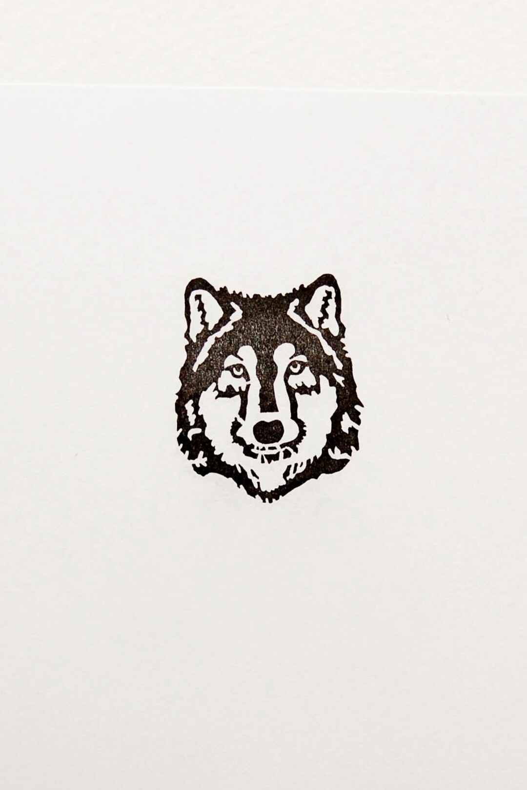 Wolf Stamp Wolf Gifts Dog Lover Gift Best Friend Gift - Etsy