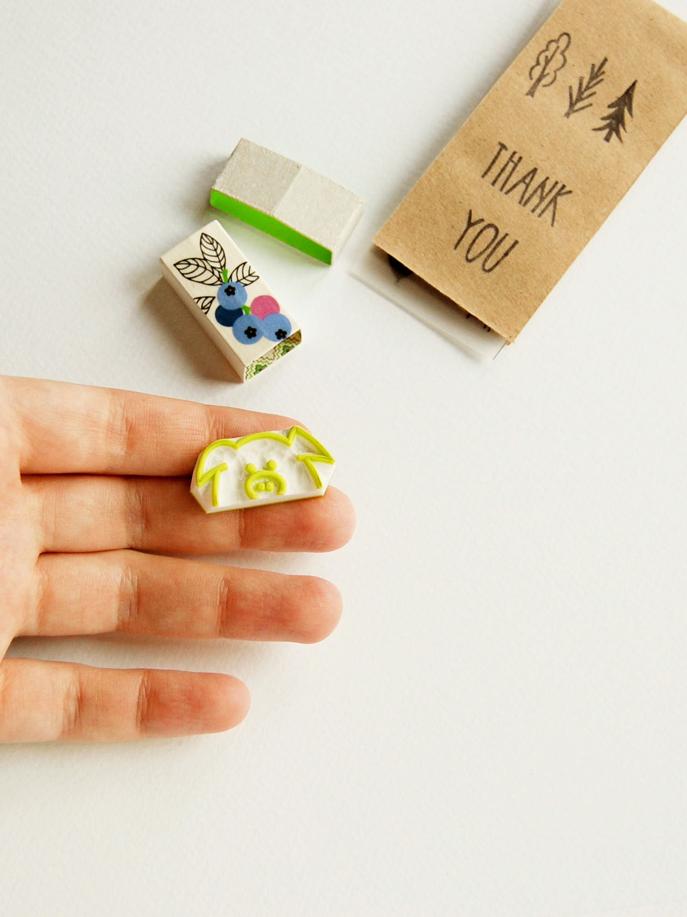 Pig Stamp Rubber Stamp Animal Stamp Small Pig Coworker | Etsy Canada