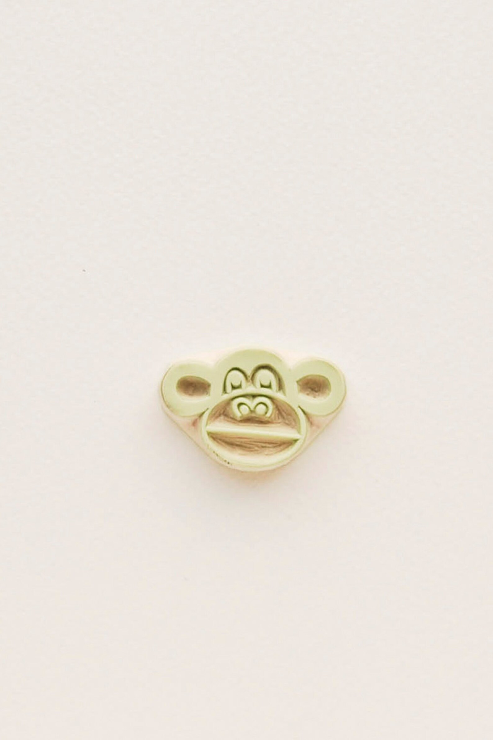 Monkey stamp rubber stamp ape stamp Funny monkey small | Etsy