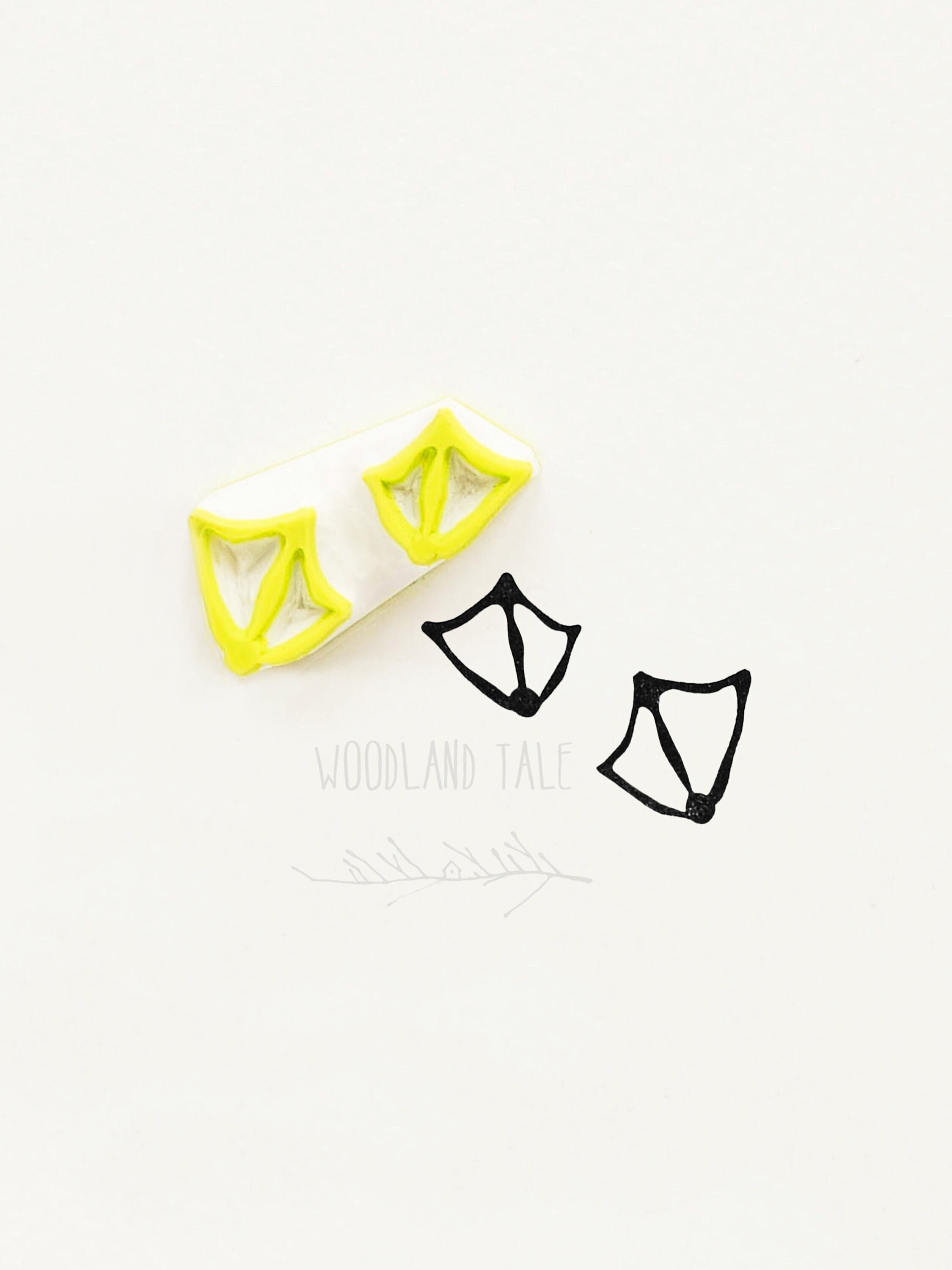 Small Duck Tracks Stamp Bird Prints Rubber Stamp Bird Stamp - Etsy Canada