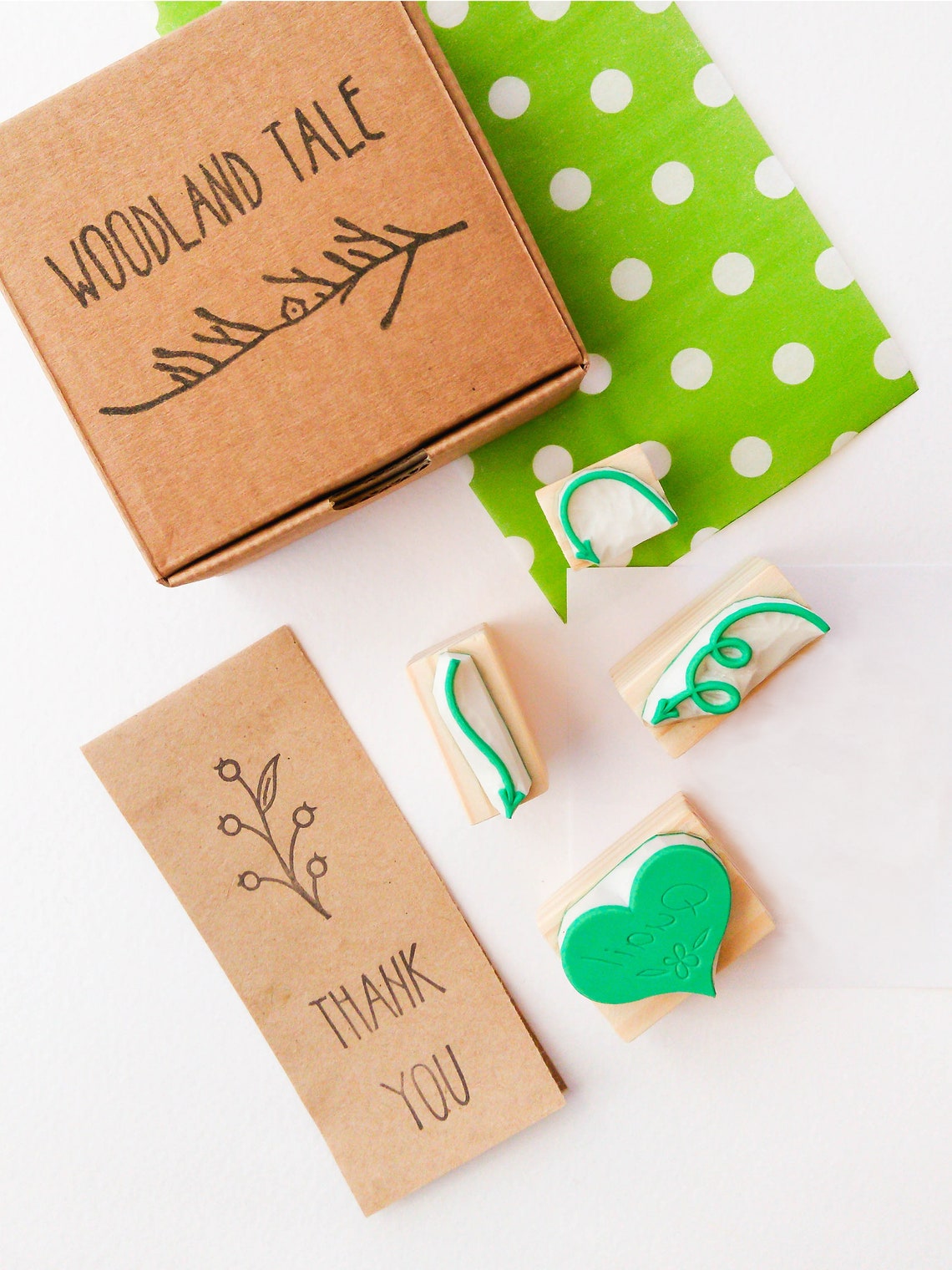 Arrow Stamps Rubber Stamps Set Stamp Set of 3 Handmade | Etsy