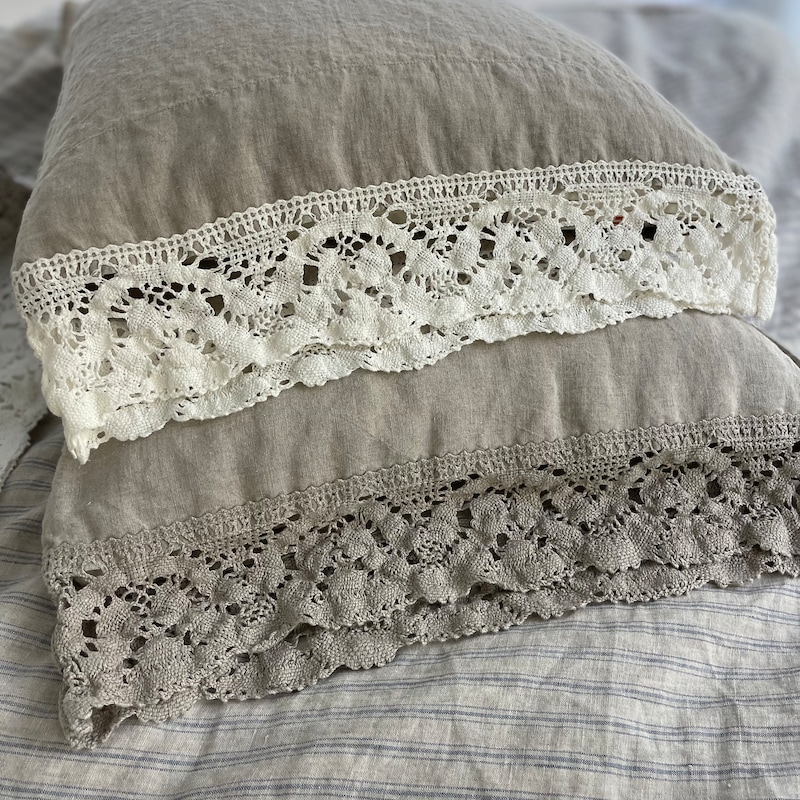 Lace Pillowcases - Etsy