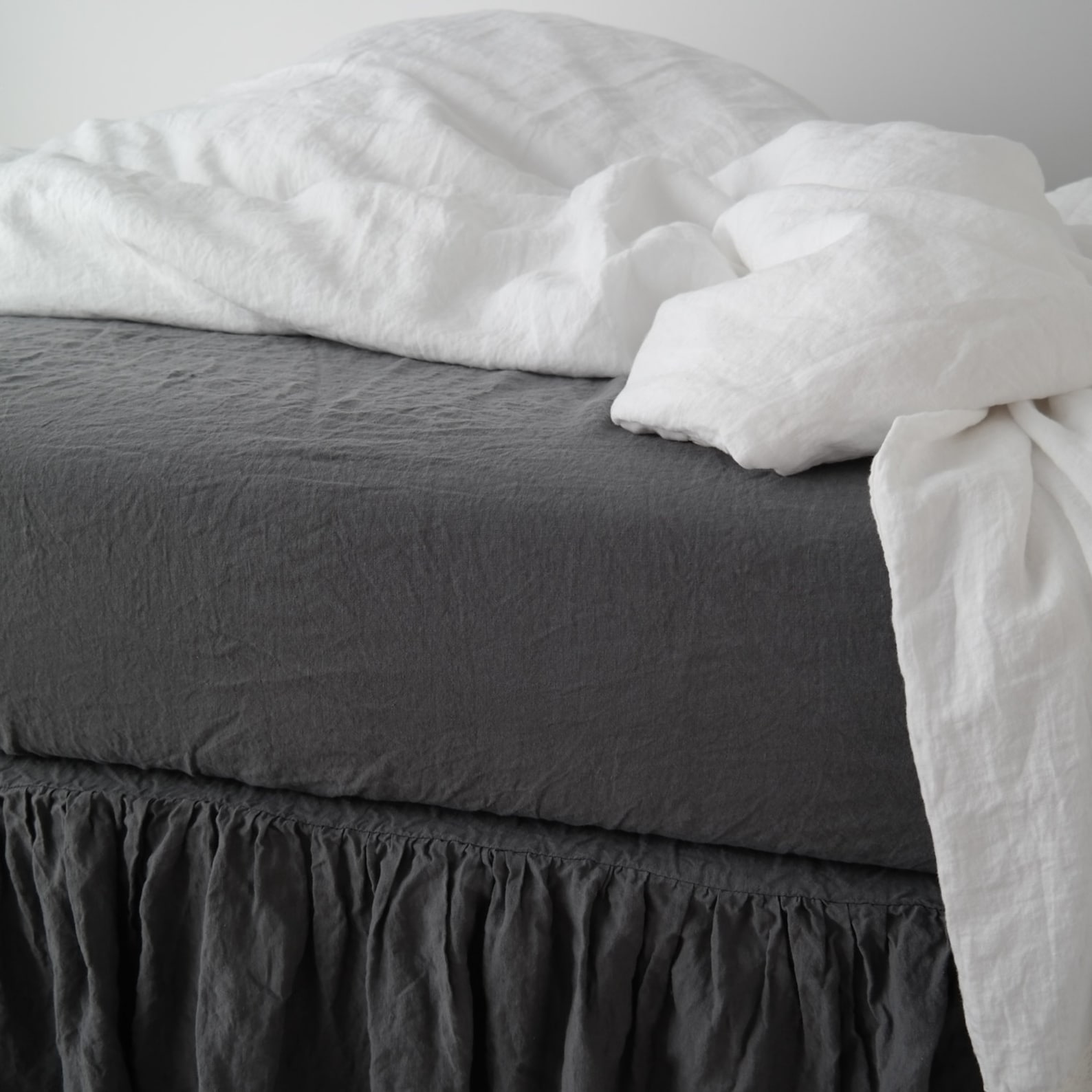 LINEN SHEET. Fitted Bed Sheet French Linen. Handmade by - Etsy