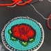 Shoshone Roses, Turquoise, Beaded Rose, Native American Beadwork ...