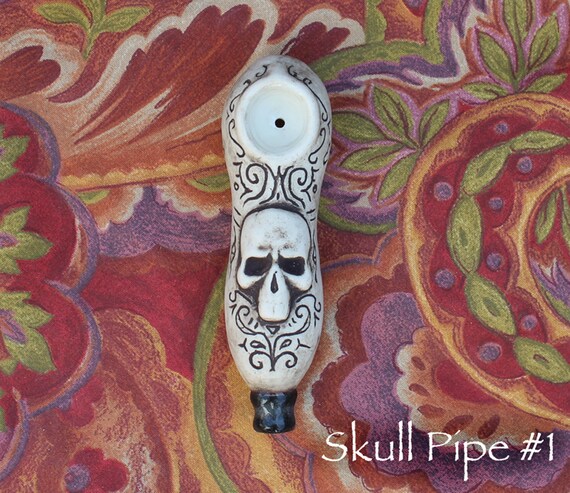 Skull Pipe 1 - Etsy