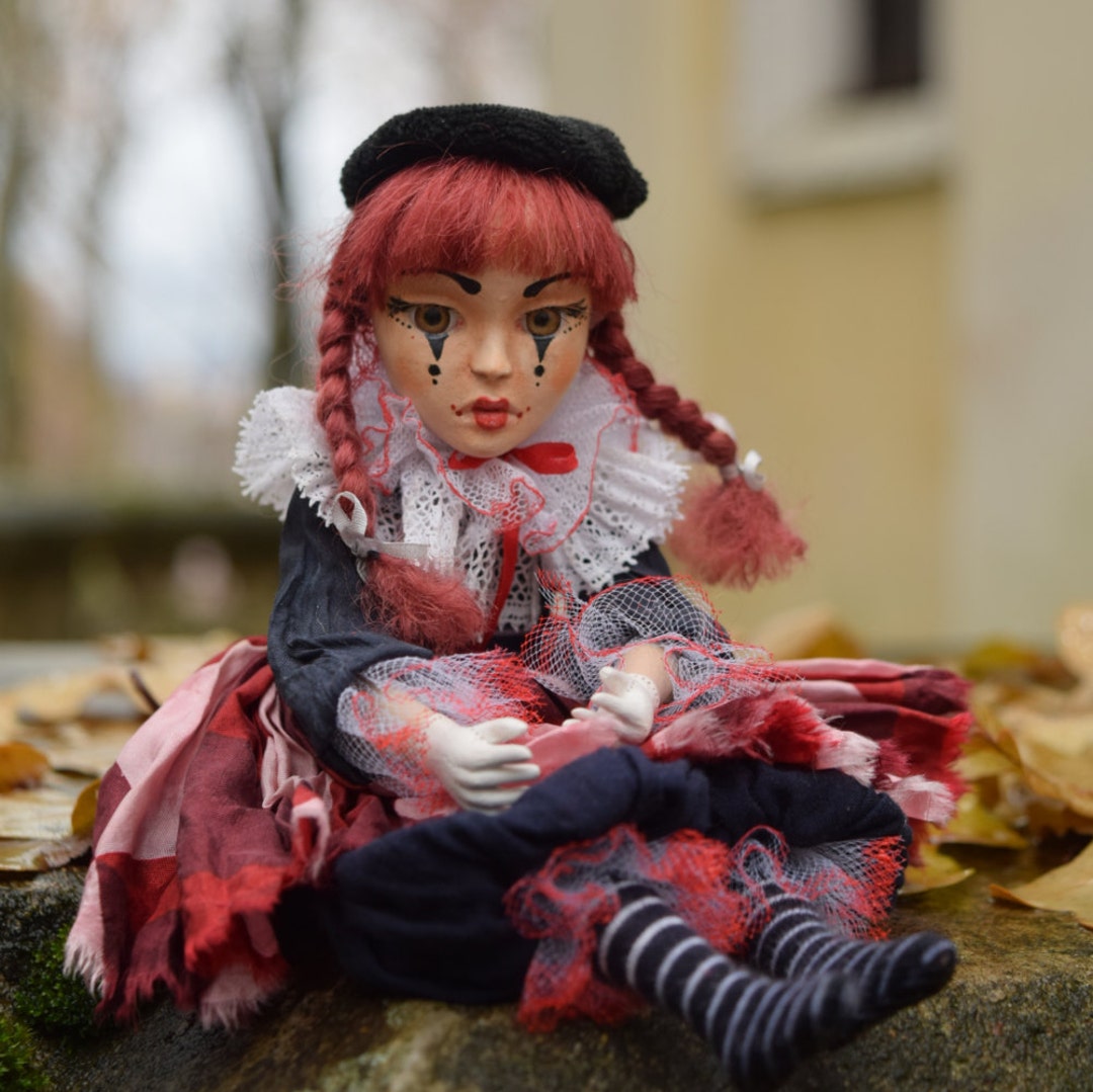 OOAK Doll / Circus Collection / Doll for Travel / Travel Accessories ...
