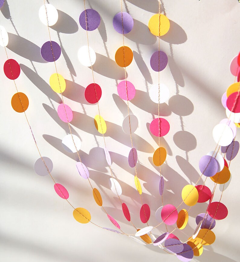 Summer Wedding Garland Birthday Garland Girl's Birthday - Etsy