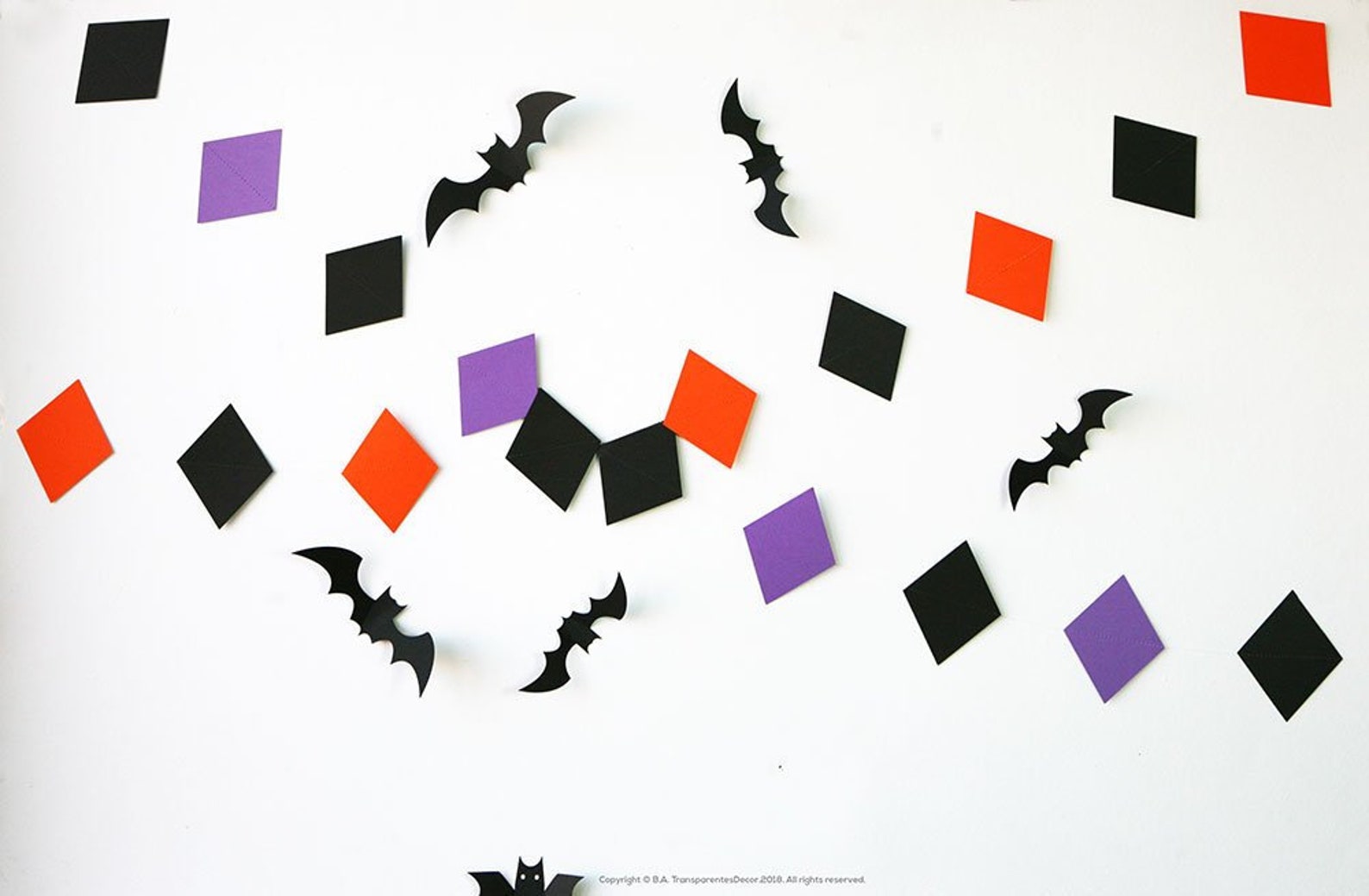 Halloween Decorations Halloween Birthday Halloween Garland - Etsy