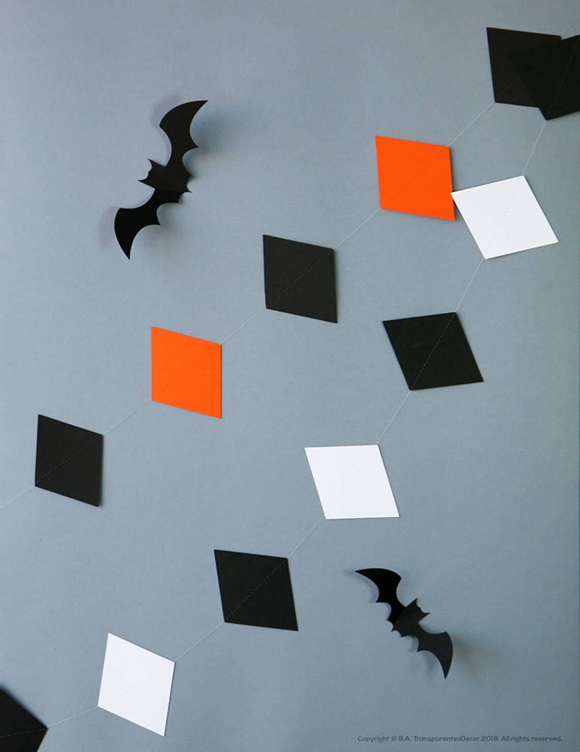 Halloween Decorations Halloween Birthday Halloween Garland - Etsy