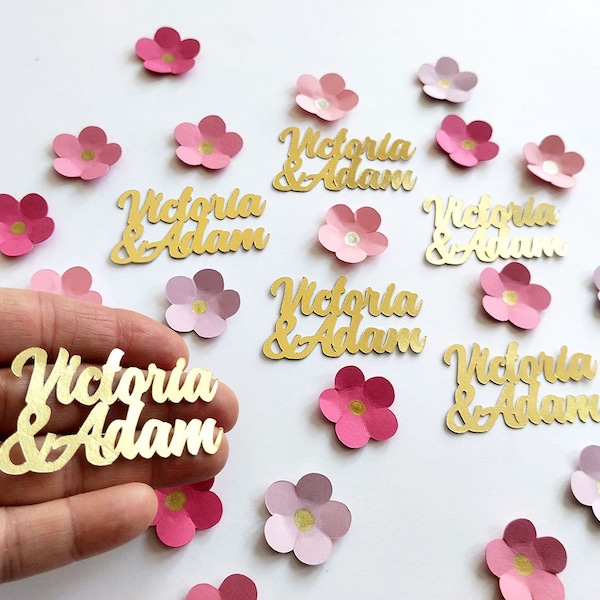 Gold Table Confetti - Etsy