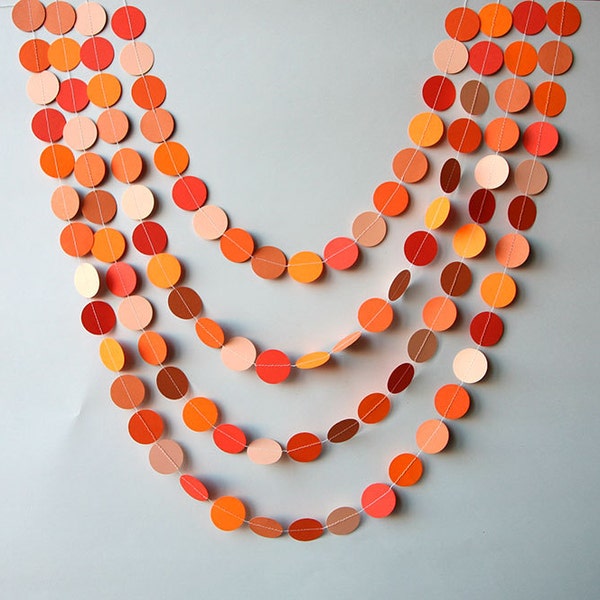 Coral Garland - Etsy