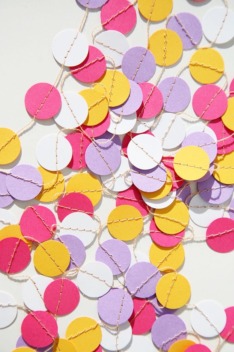 Summer Wedding Garland Birthday Garland Girl's Birthday - Etsy