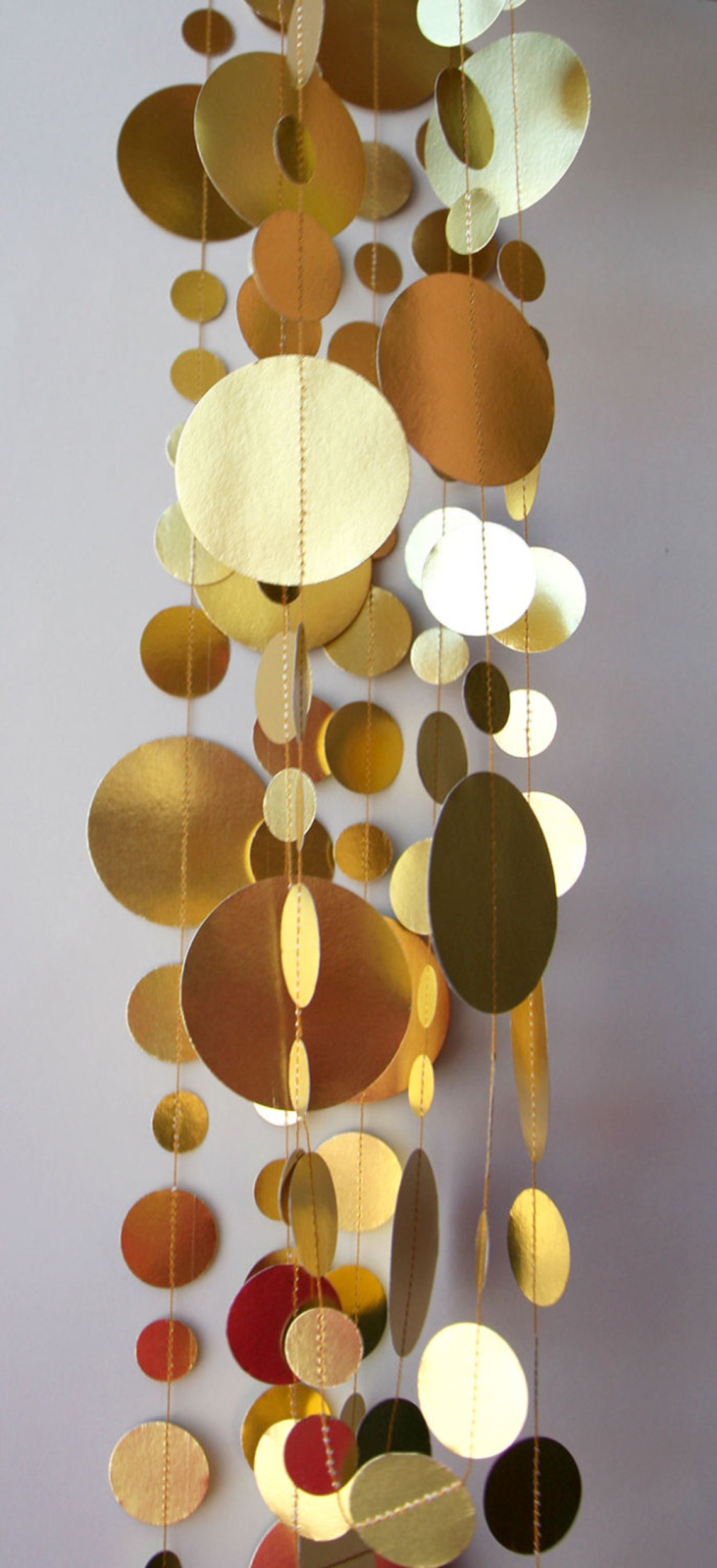 Gold Wedding Decorations Gold Garland Bridal Shower Decor - Etsy