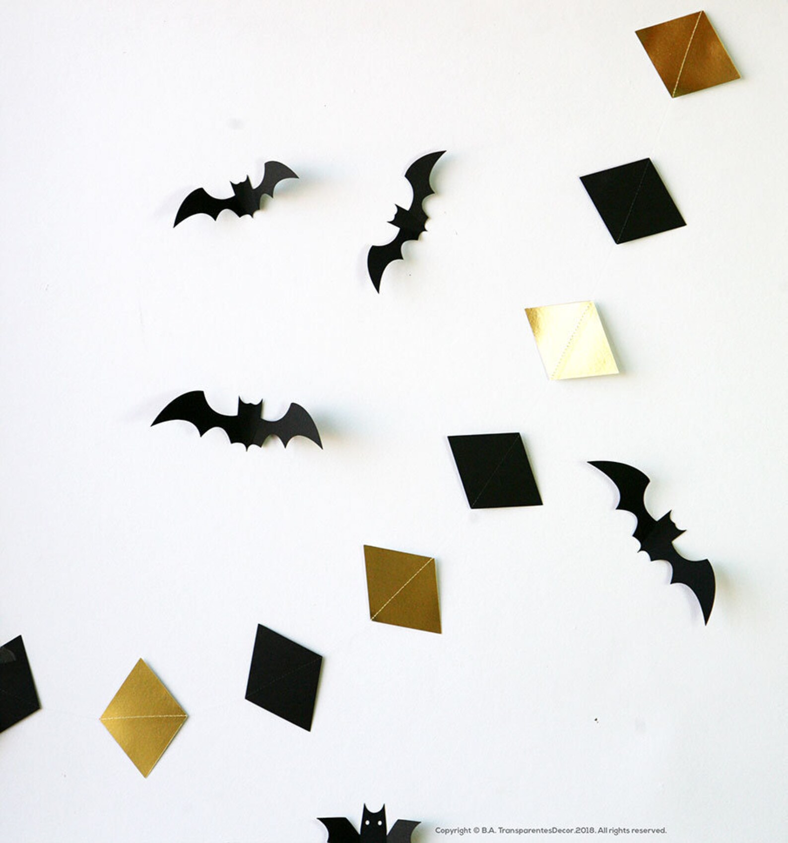 Halloween Decorations Halloween Birthday Halloween Garland - Etsy
