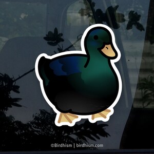 Chubby Duck Stickers outdoor Quality - Etsy