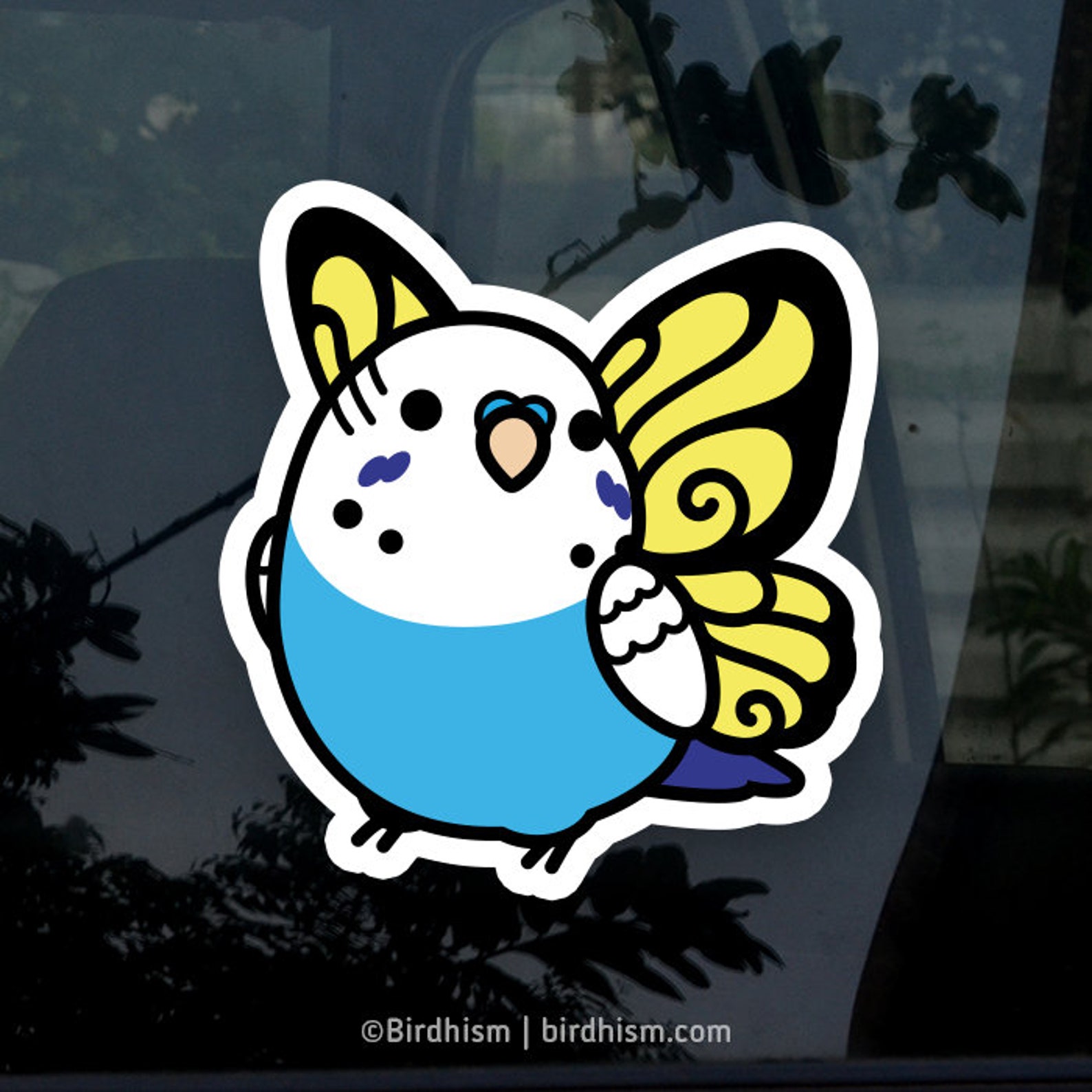 Magical Bird Mochi Fairy 3.5 Sticker outdoor Quality - Etsy
