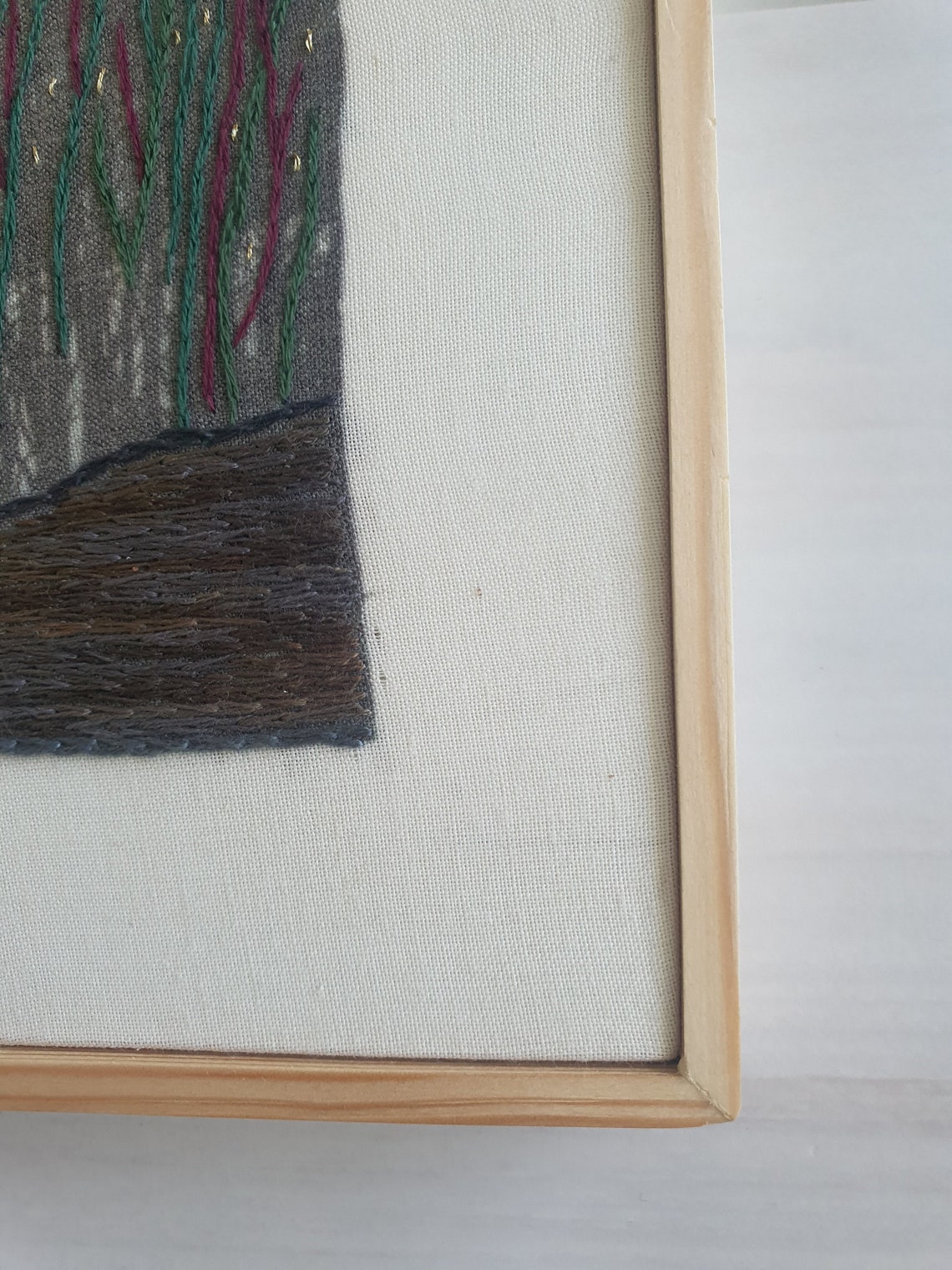 Forest Hand Embroidery Art Needlecraft for Home Décor Nature - Etsy