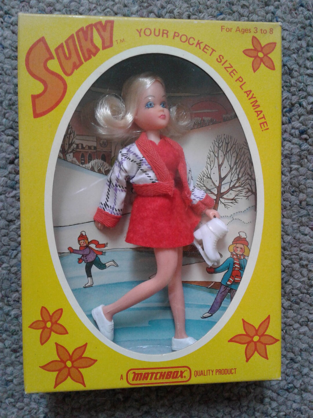 NRFB Matchbox Skater Suky Doll - 1970's - Etsy
