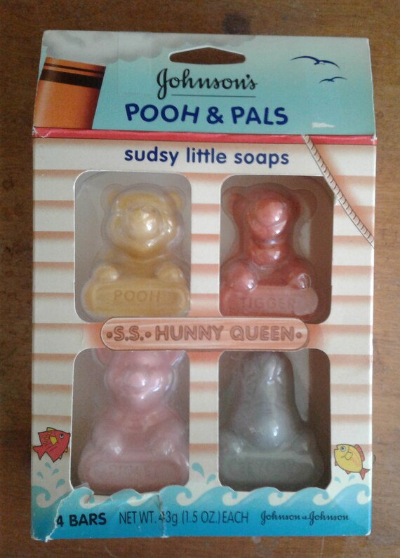 NRFB Johnson & Johnson Pooh and Pals Soaps Set 2 1992 | Etsy