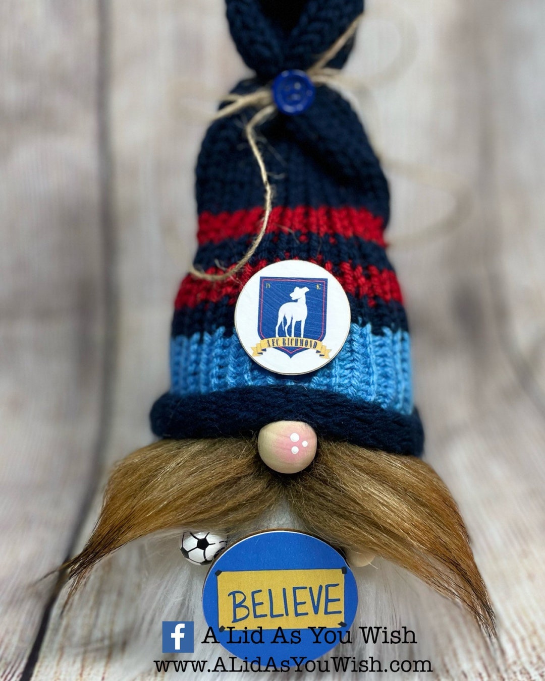 Handcrafted T Knit Ted Lasso Gnome Etsy
