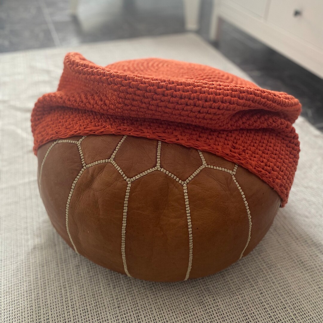 Custom Ottoman Slipcovers, Upcycling Ikea and Moroccan Poufs, Sturdy ...