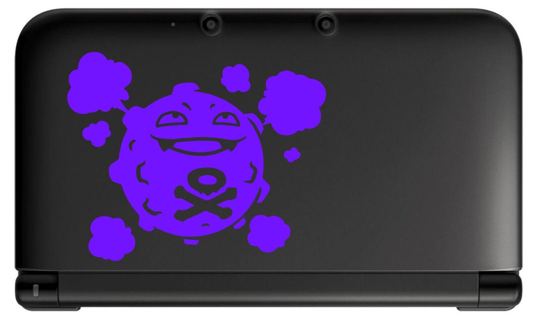 Koffing Vinyl Decal - Pokemon - Vinyl Decal, Gamer Gift, Car Decal ...