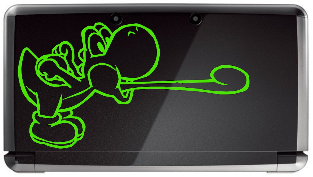 Yoshi V2 Vinyl Decal - Yoshi's Island - Vinyl Decal, Gamer Gift, Car ...