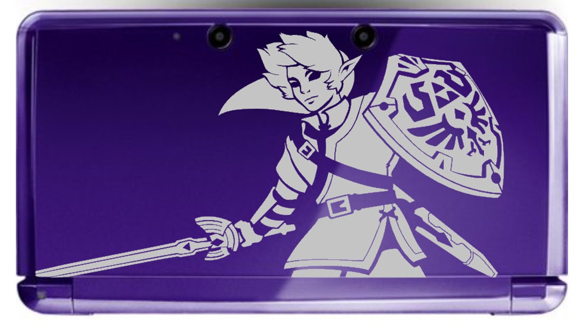 Link V2 Vinyl Decal Legend of Zelda Vinyl Decal Gamer - Etsy