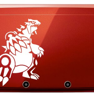 Groudon Vinyl Decal - Pokemon - Vinyl Decal, Gamer Gift, Car Decal ...