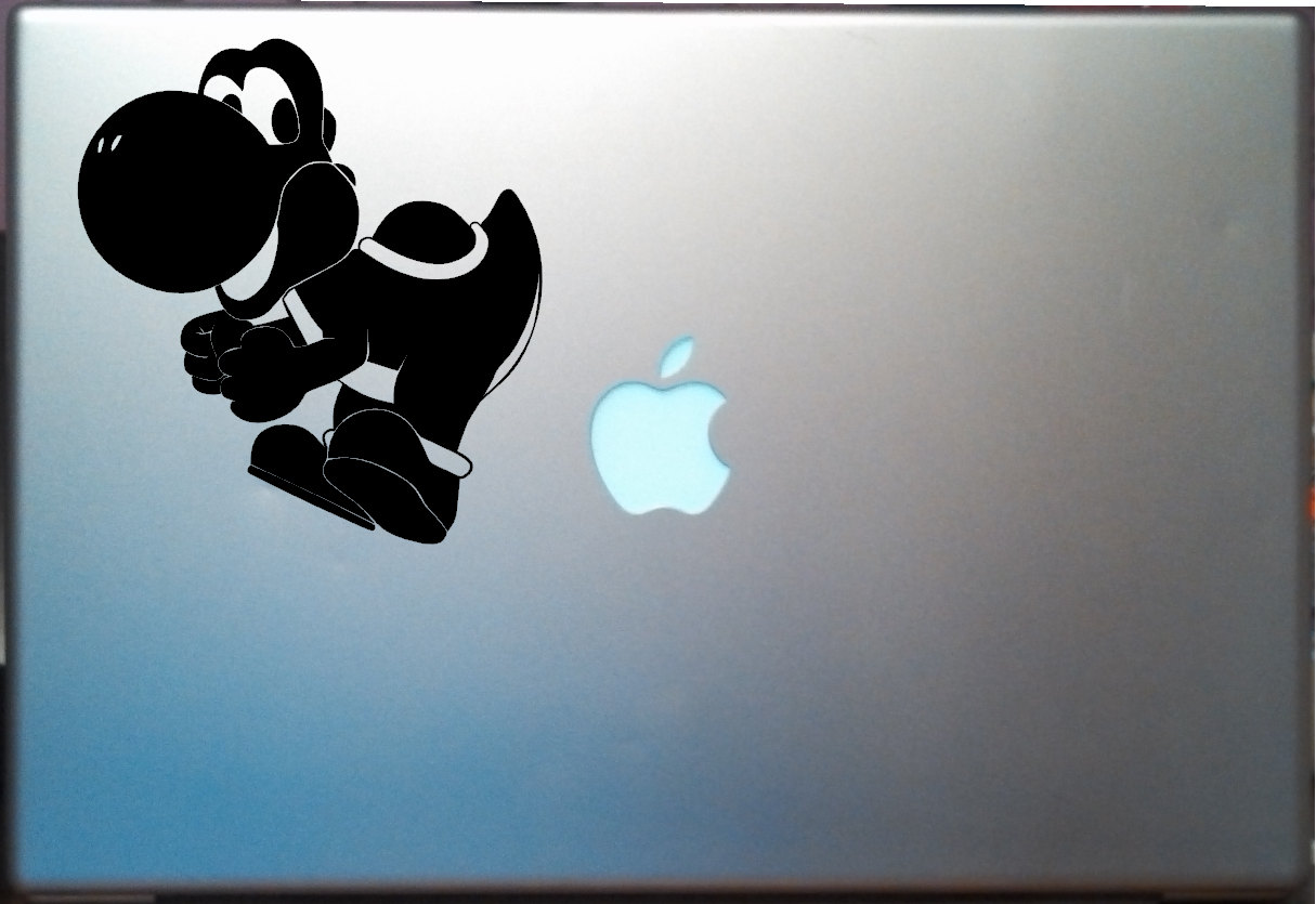 Yoshi Vinyl Decal Yoshi's Island Vinyl Decal Gamer | Etsy