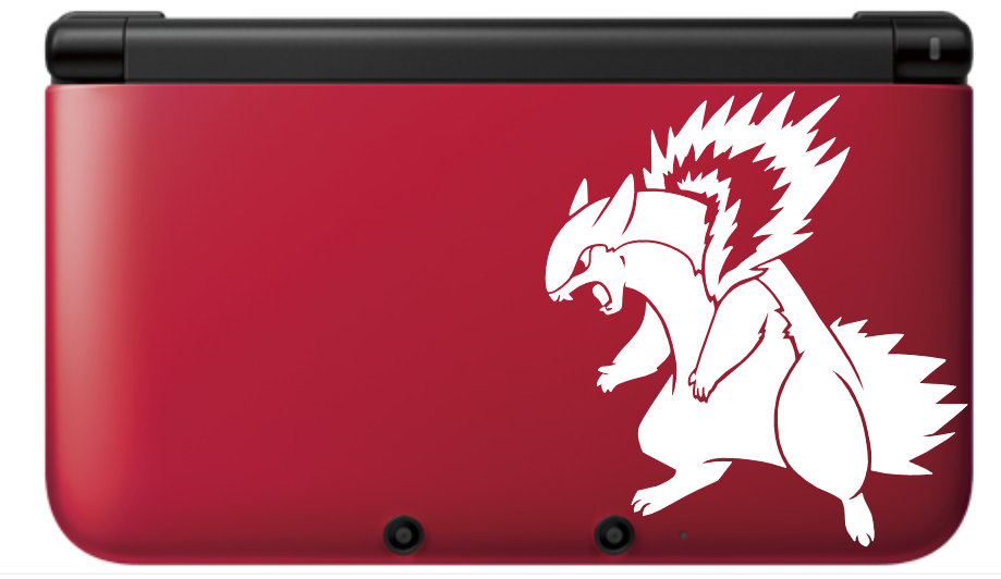 Typhlosion Vinyl Decal Pokemon Vinyl Decal Gamer Gift | Etsy