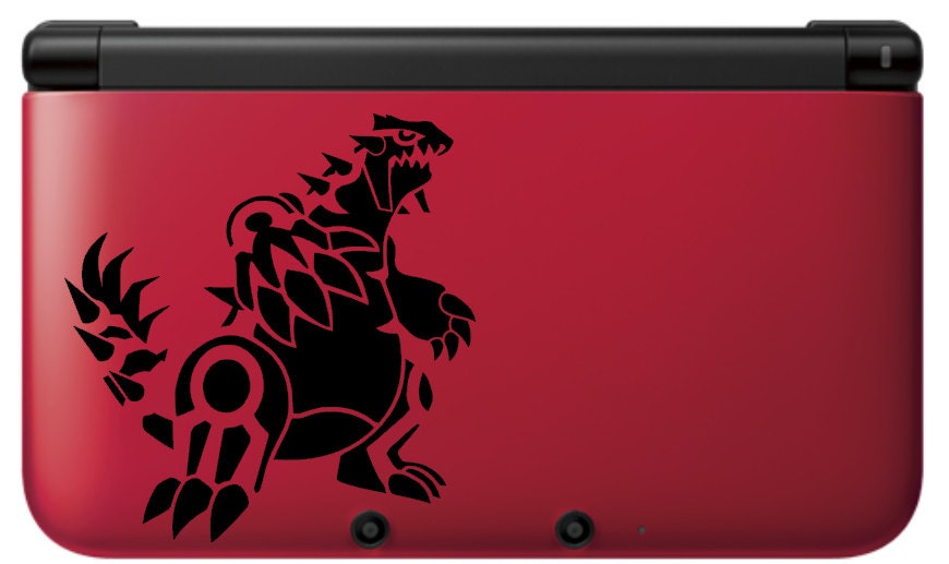 Groudon Vinyl Decal - Pokemon - Vinyl Decal, Gamer Gift, Car Decal ...