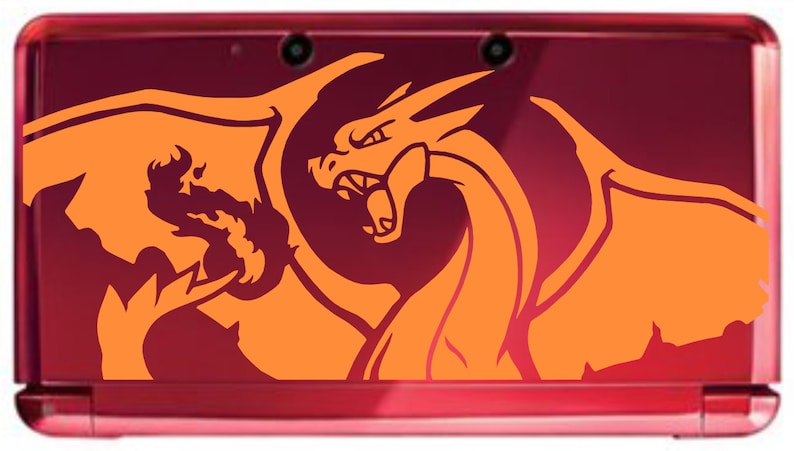 Mega Charizard X/Y Vinyl Decal - Pokemon - Vinyl Decal, Gamer Gift, Car ...