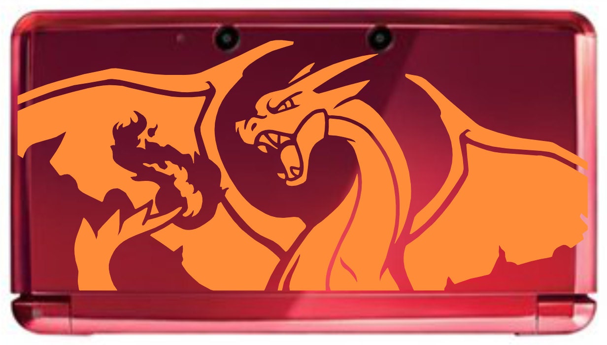 Mega Charizard X/Y Vinyl Decal - Pokemon - Vinyl Decal, Gamer Gift, Car ...