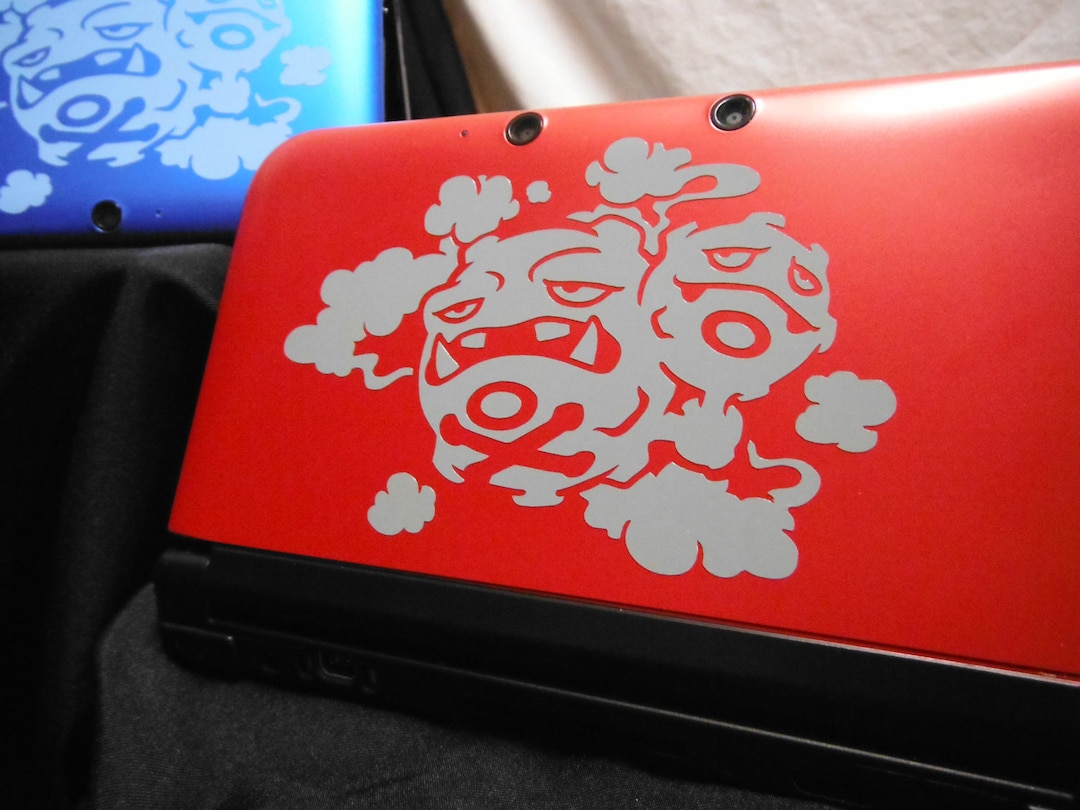 Weezing Vinyl Decal - Pokemon - Vinyl Decal, Gamer Gift, Car Decal ...