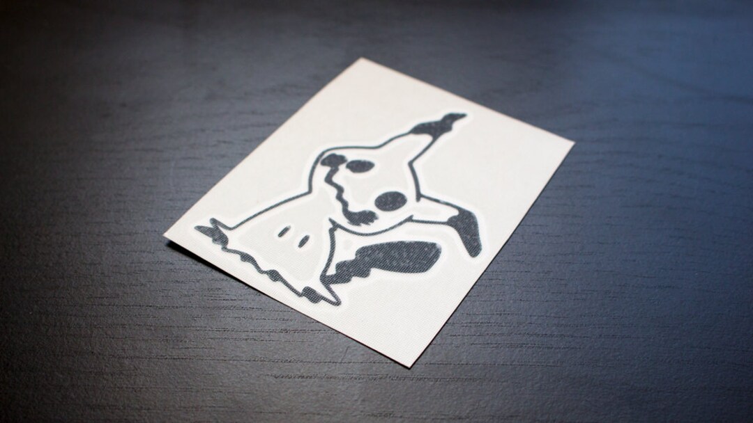 Mimikyu Vinyl Decal - Pokemon - Vinyl Decal, Gamer Gift, Car Decal ...