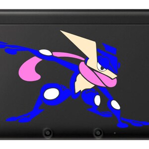 Greninja Vinyl Decal - Pokemon - Vinyl Decal, Gamer Gift, Car Decal ...
