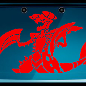 Mega Garchomp Vinyl Decal - Pokemon - Vinyl Decal, Gamer Gift, Car ...