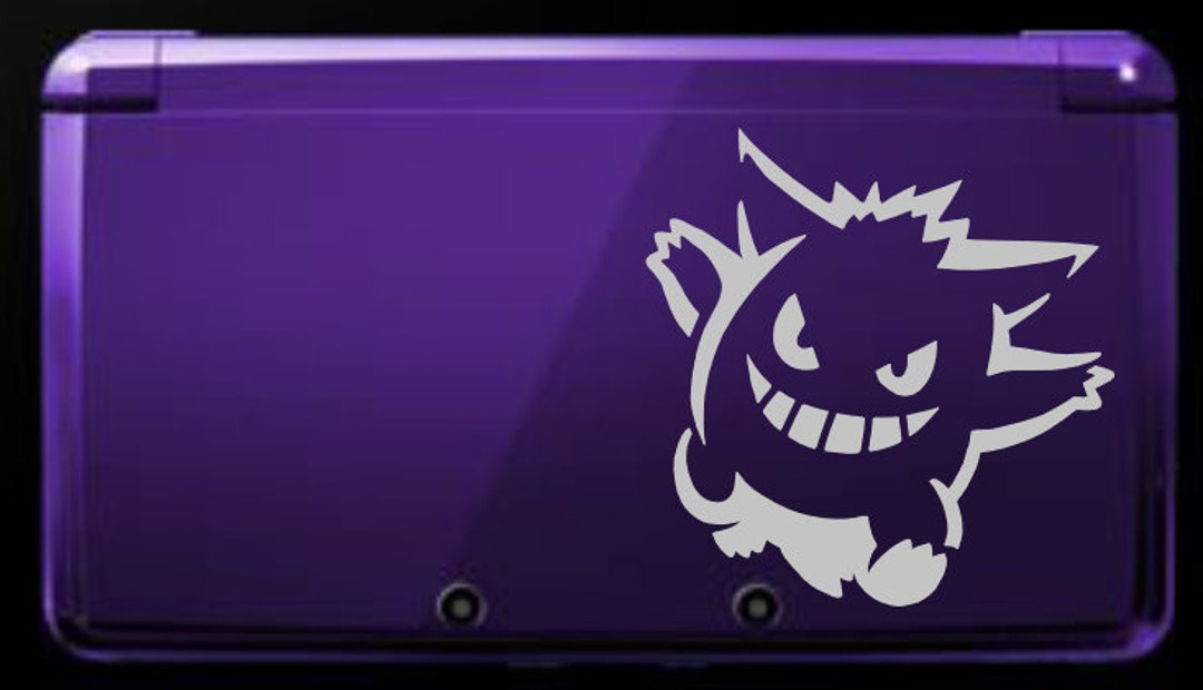 Gengar Vinyl Decal - Pokemon - Vinyl Decal, Gamer Gift, Car Decal, Wall ...