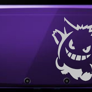 Gengar Vinyl Decal - Pokemon - Vinyl Decal, Gamer Gift, Car Decal, Wall ...