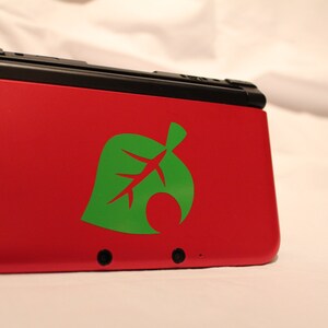 Leaf Vinyl Decal - Animal Crossing - Vinyl Decal, Gamer Gift, Car Decal ...