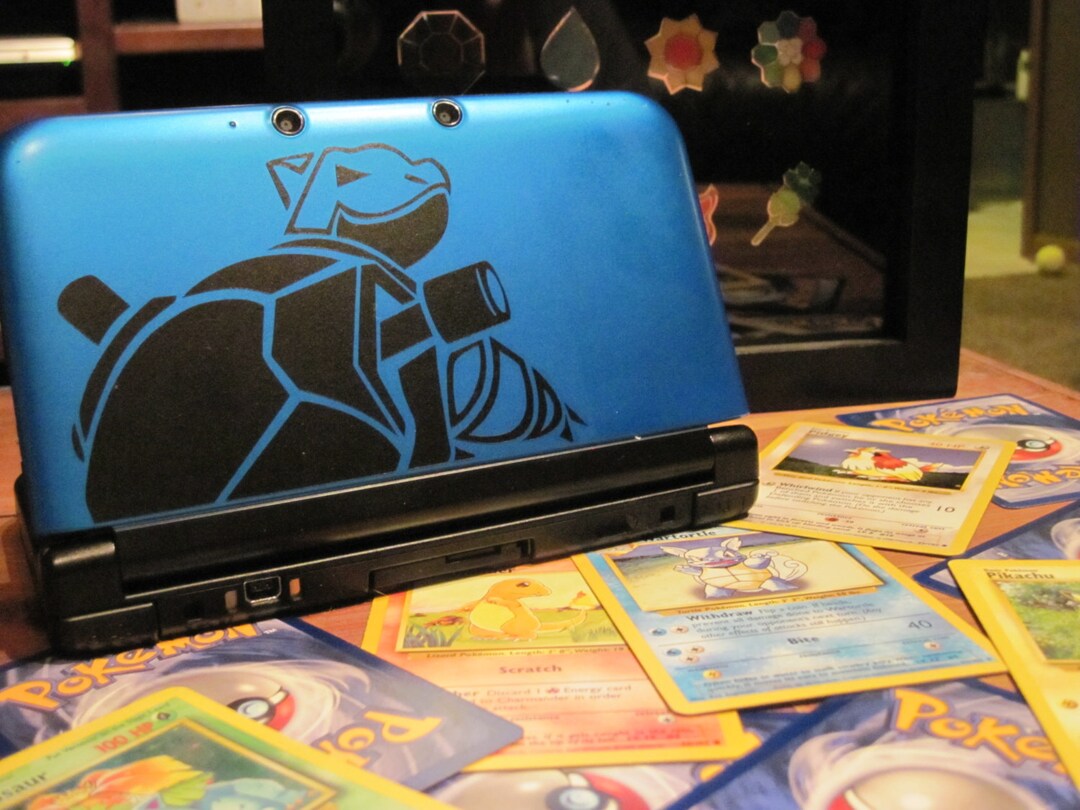 Blastoise Vinyl Decal - Pokemon - Vinyl Decal, Gamer Gift, Car Decal ...