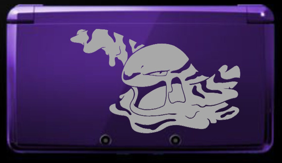 Muk Vinyl Decal Pokemon Vinyl Decal Gamer Gift Car - Etsy