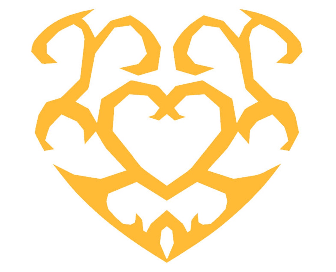 Heart Container Vinyl Decal Legend of Zelda Vinyl Decal - Etsy